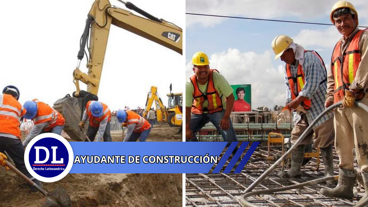Se busca ayudante de construcción